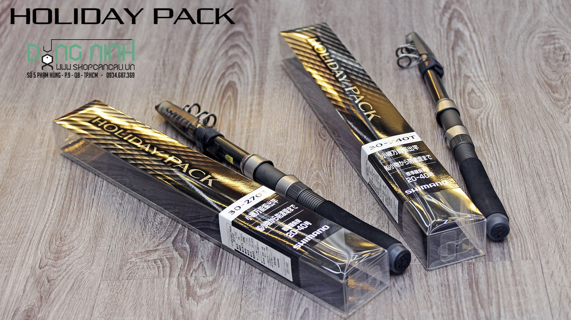 Cần câu Shimano Holiday Pack